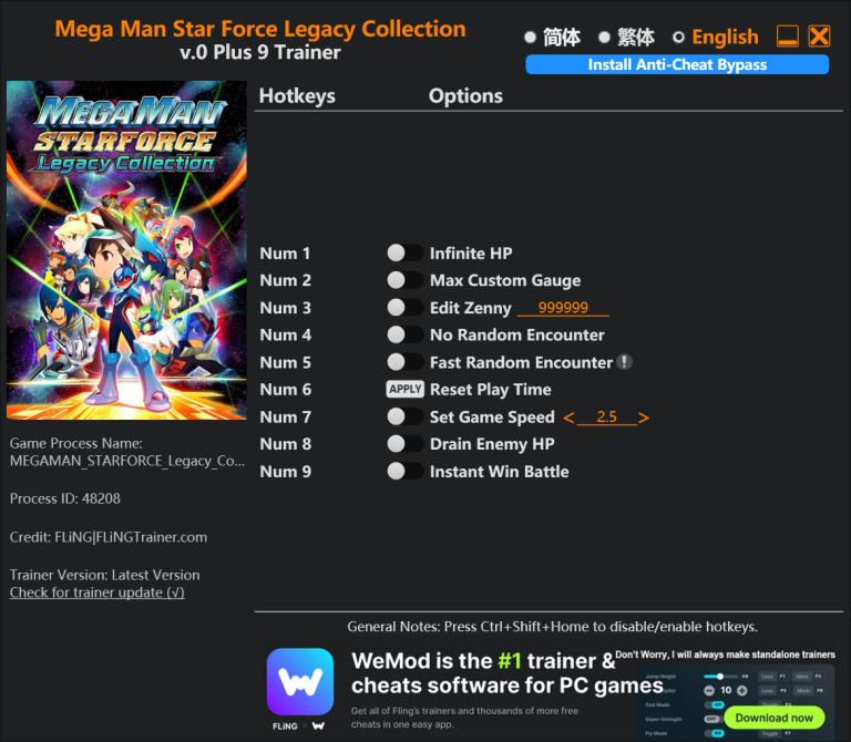 Mega Man Star Force Legacy Collection Trainer - FLiNG Trainer - PC Game ...
